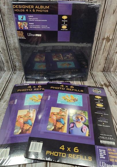 Other | Vintage Ultra Pro Designer Album 3 Ring For Photos 4x6 Plus 2 ...